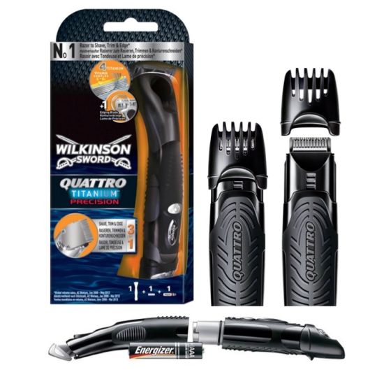 Wilkinson Quattro Precision Trimmer + Scheerapparaat