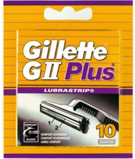 Gillette GII Plus Scheermesjes 10 stuks G2 Plus Aanbieding ...